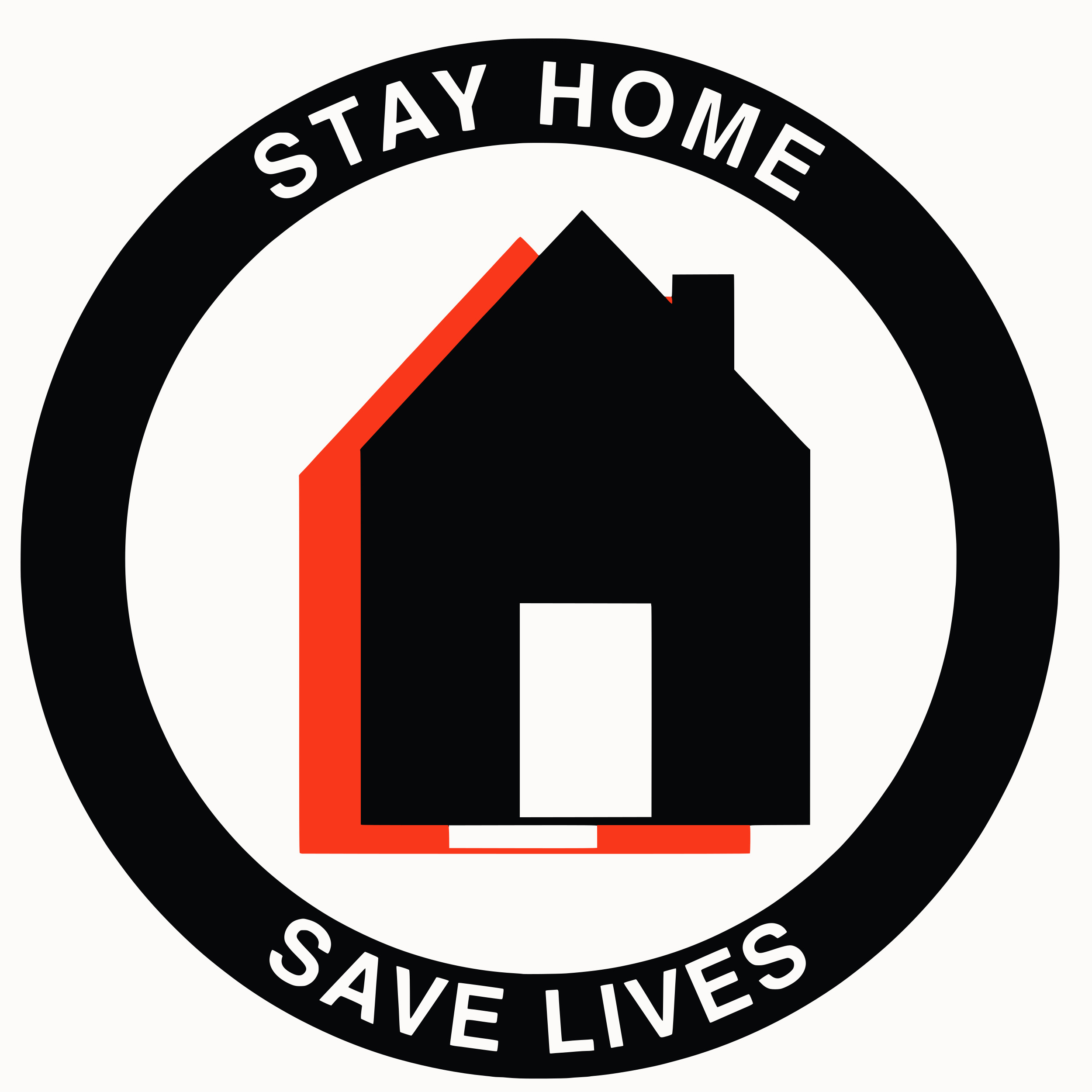 Stay home, save lives | Anarchist Sticker Archive