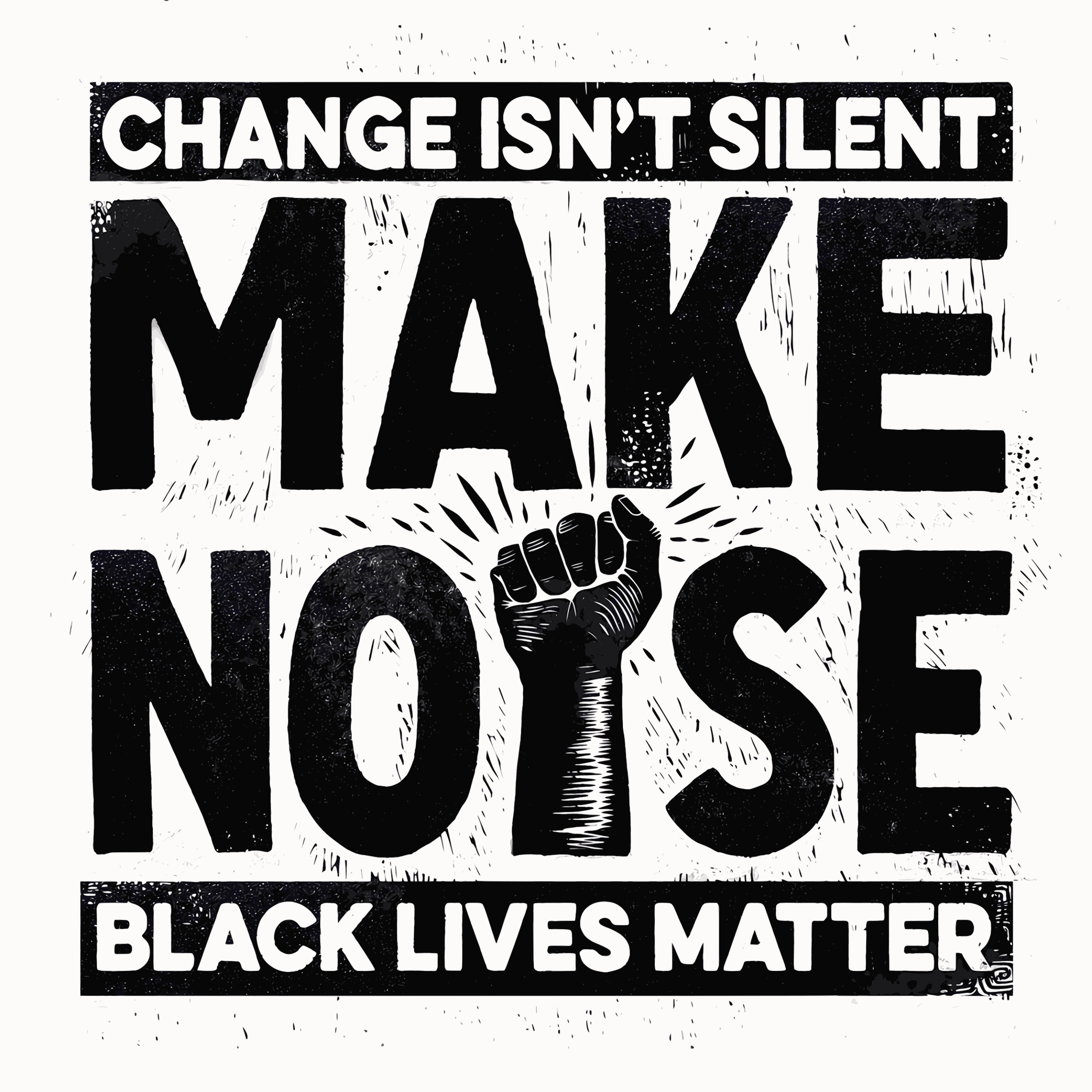 Make noise | Anarchist Sticker Archive