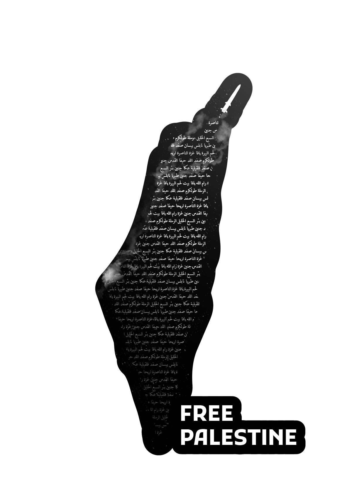 Free Palestine | Anarchist Sticker Archive